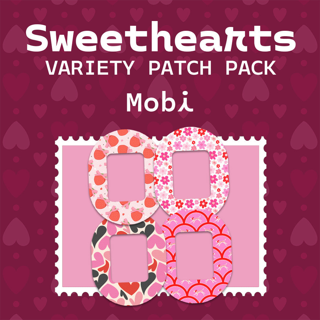 Sweethearts Variety Pack for Tandem Mobi Patch Tape - Pump Peelz