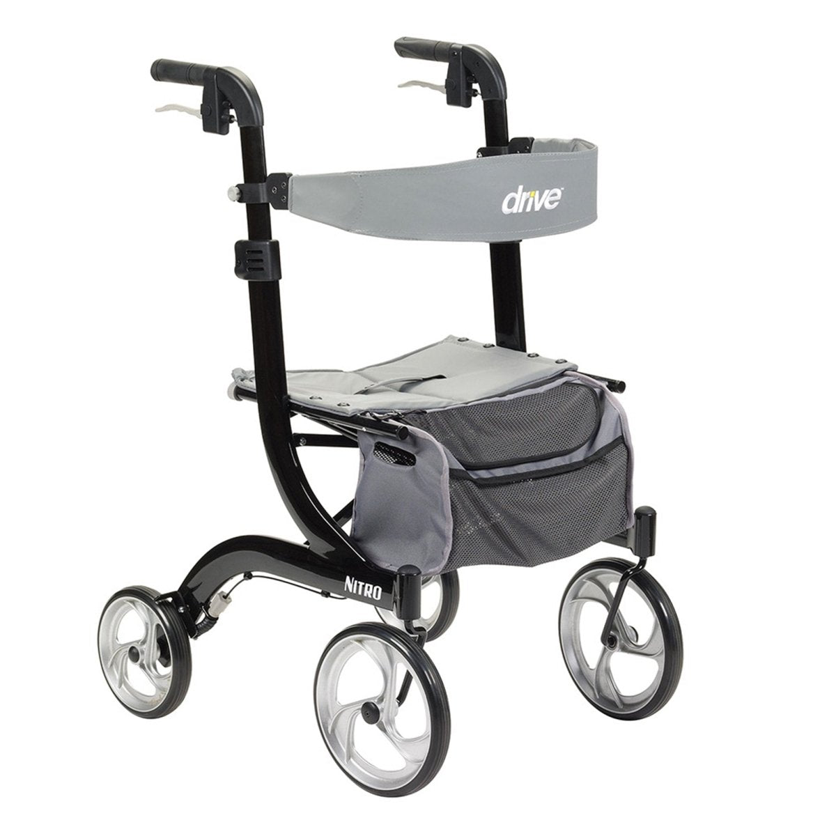 drive Nitro 4 Wheel Rollator - Cart Health