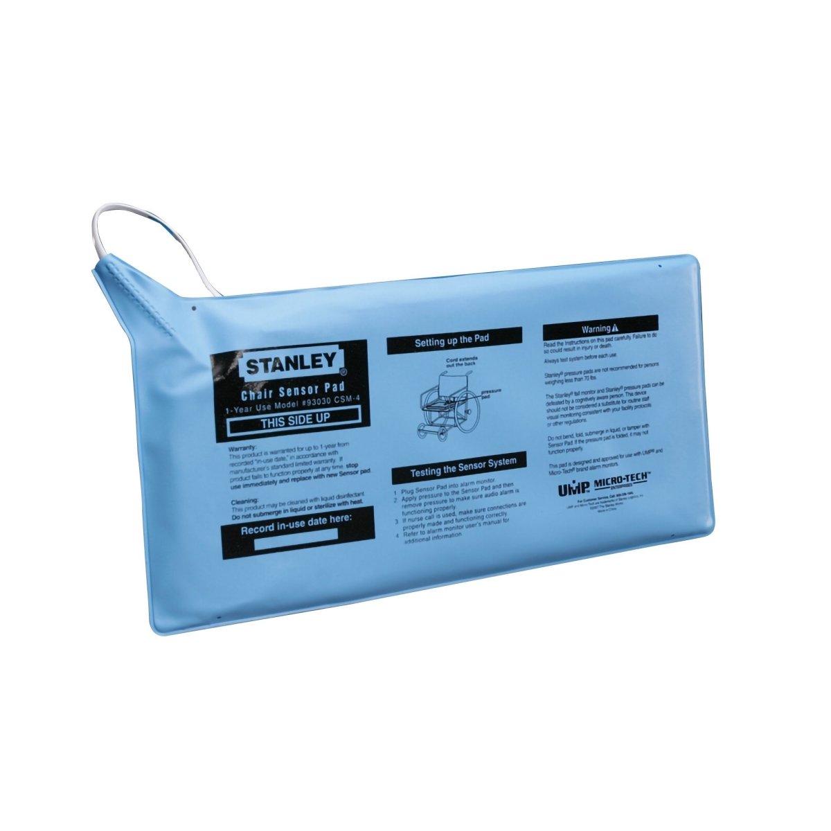 Stanley Standard Fall Management Chair Sensor Pad